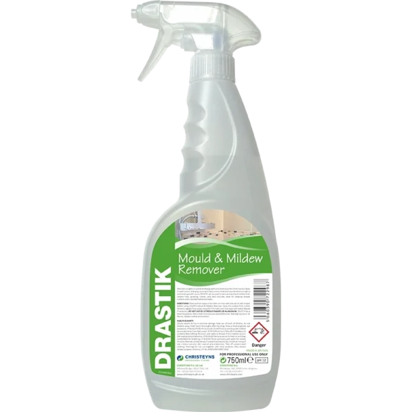 DRASTIK Mould & Mildew Remover – 750ml Trigger Spray | Professional ...